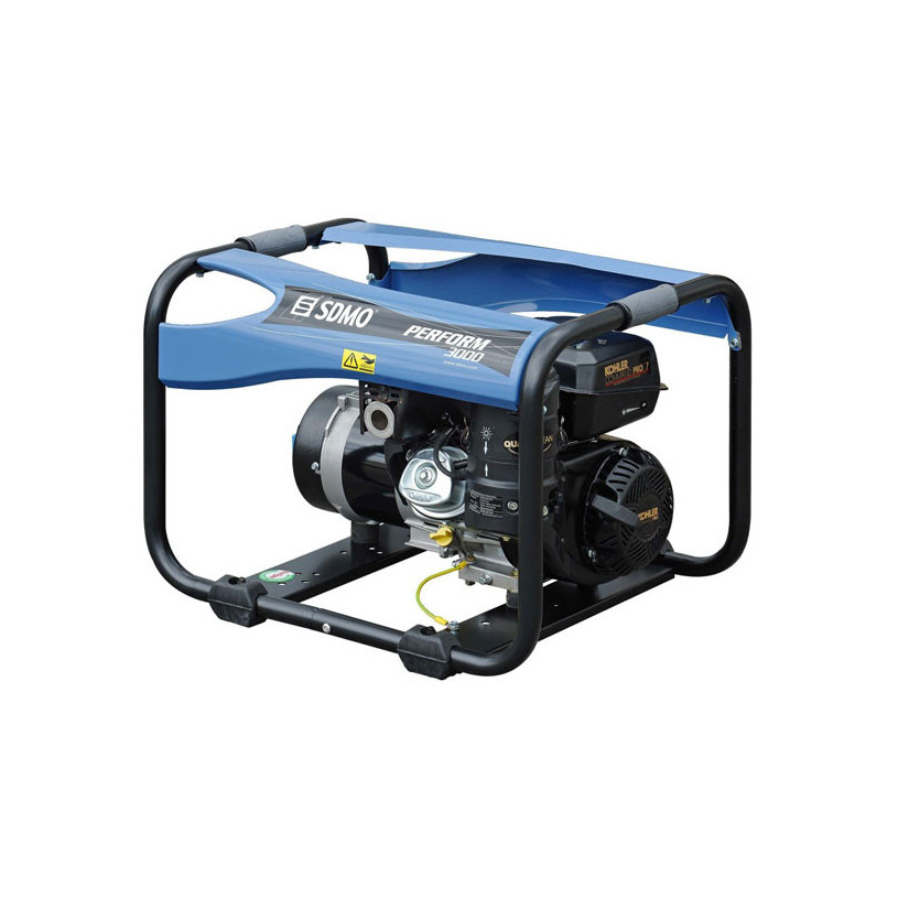 Groupe électrogène monophasé essence 3 kW - SDMO PERFORM 3000 C5 : Matériel et Outillage SDMO ...