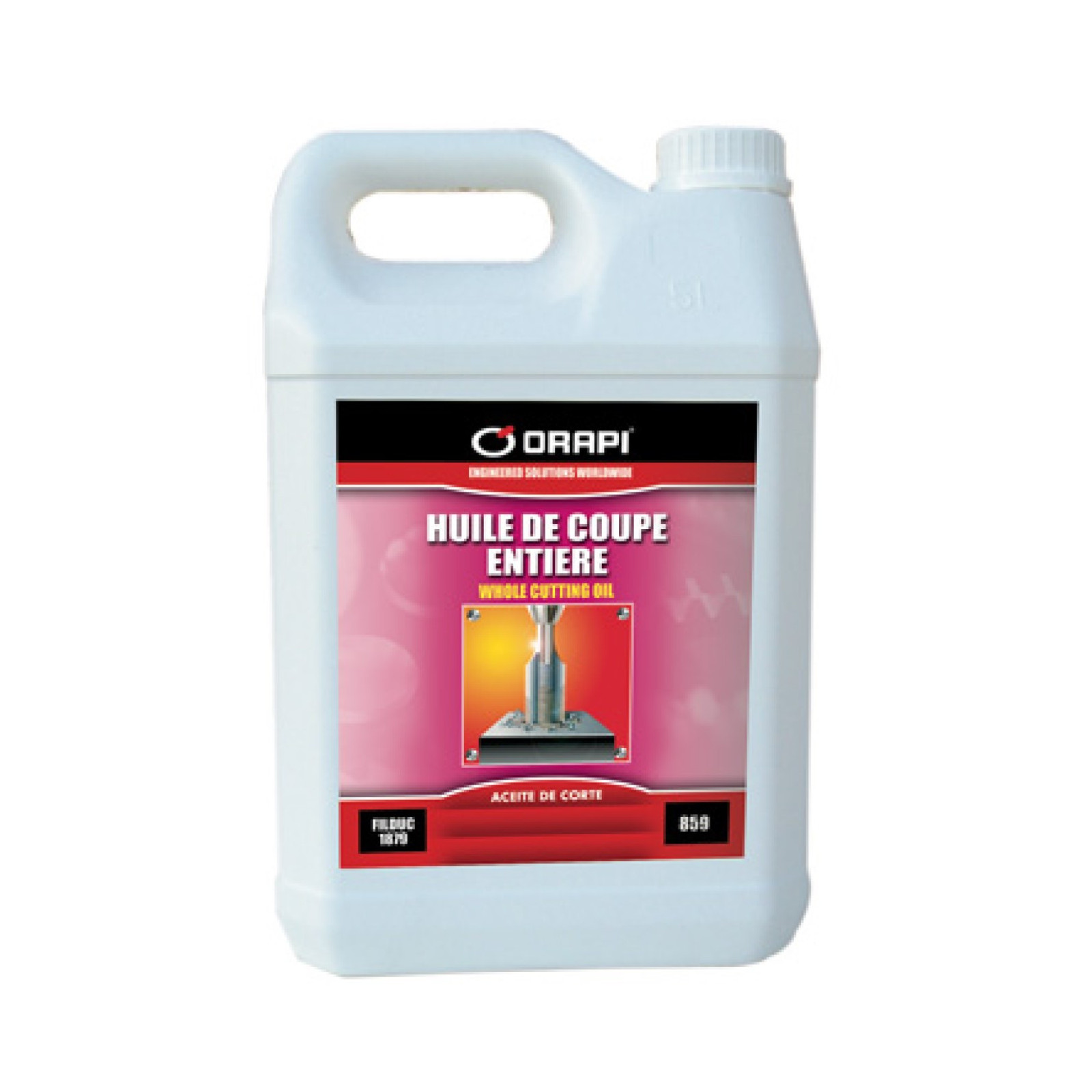 Huile de Coupe Entière FILDUC 1879 - Orapi 859 Bidon 5 Litres : Produits d'atelier en vrac ORAPI ...